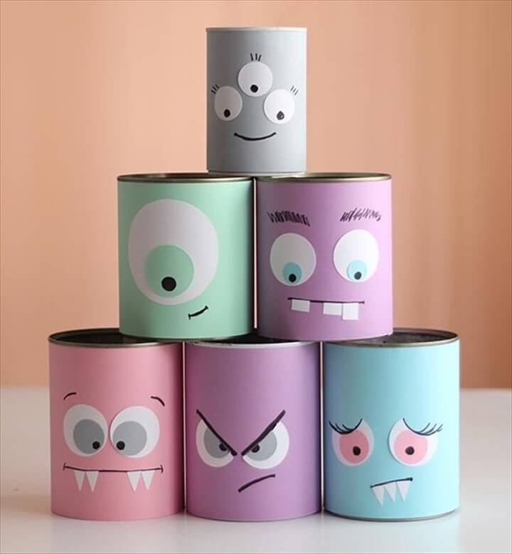 34 DIY Easy Tin Can Crafts Projects DIY To Make