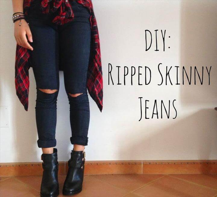 46 Diy Ways To Update Old Jeans This Summer Diy To Make