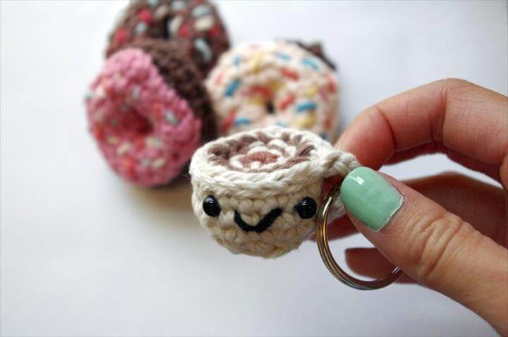 62 Easy Handmade Fun Crochet Pattern Keychains | DIY to Make