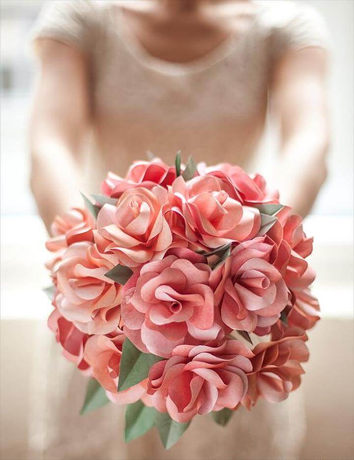 21 Homemade Wedding Bouquet Ideas DIY To Make