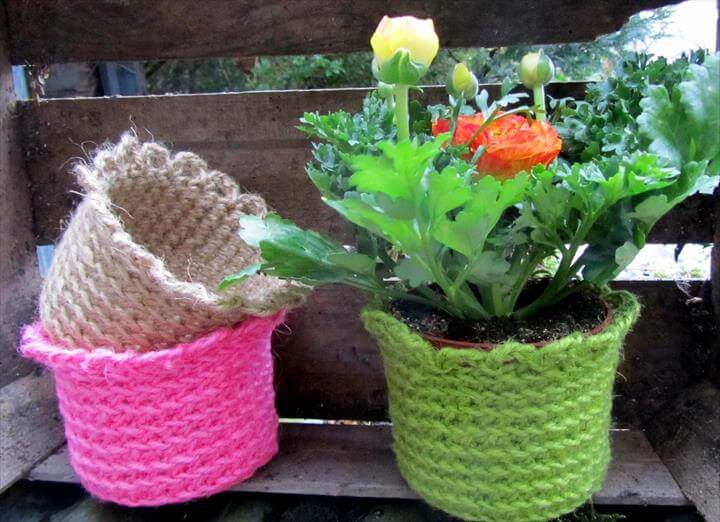 20 Free Crochet Flower Pot Patterns DIY To Make 20 Free Crochet Flower Pot Patterns DIY To Make