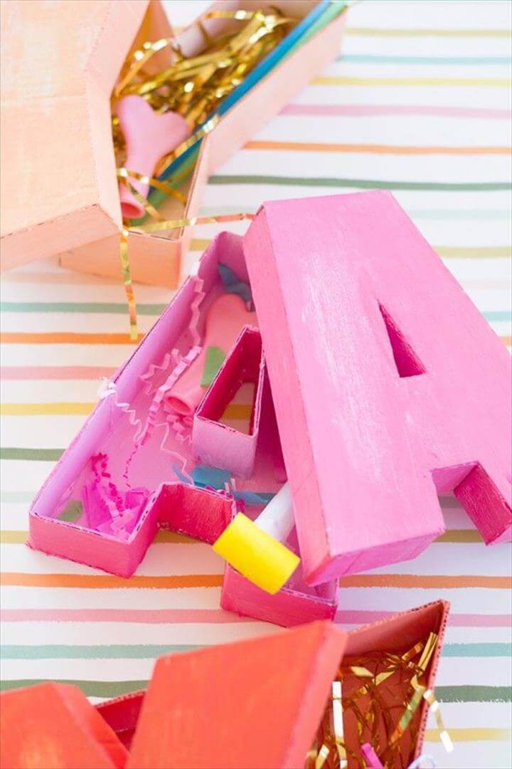 20 Amazing Eye Catching DIY Letters DIY To Make