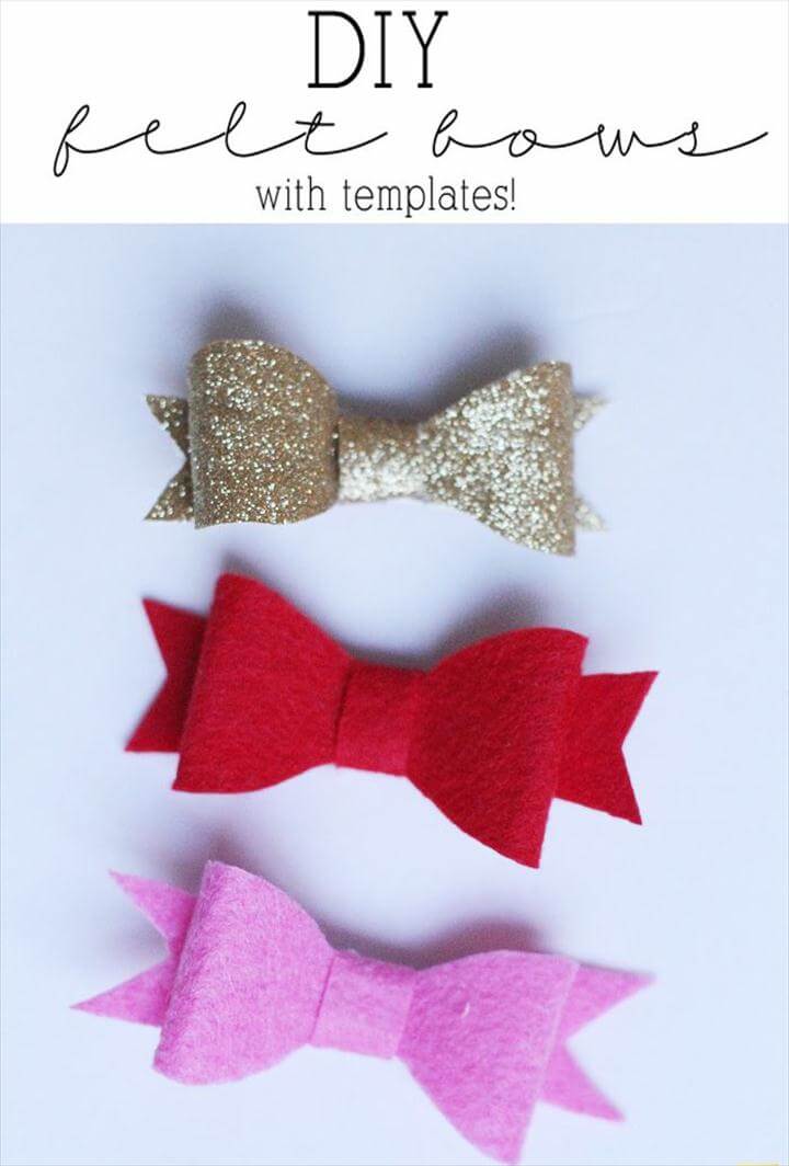 55 Diy Easy Hair Bows To Make {step By Step} Diy To Make