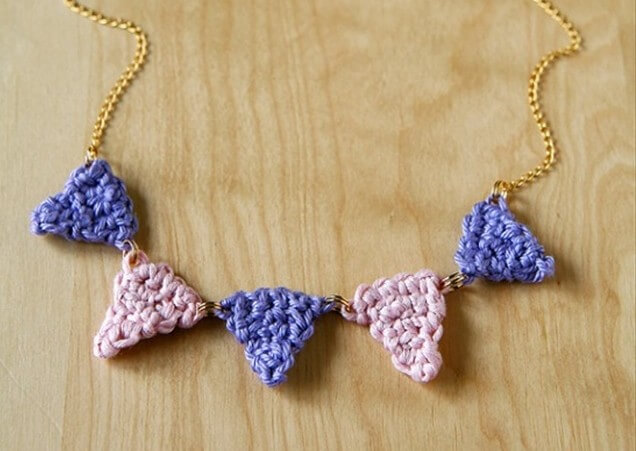16 Simple Crochet Necklace Ideas