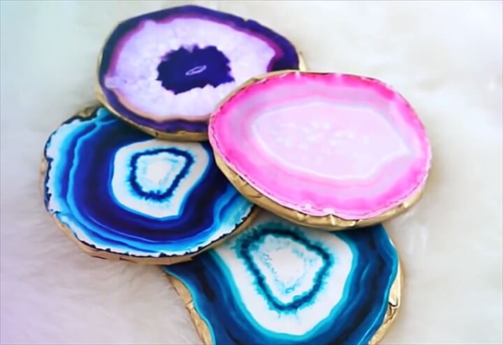 24 DIY Unique Coasters Ideas