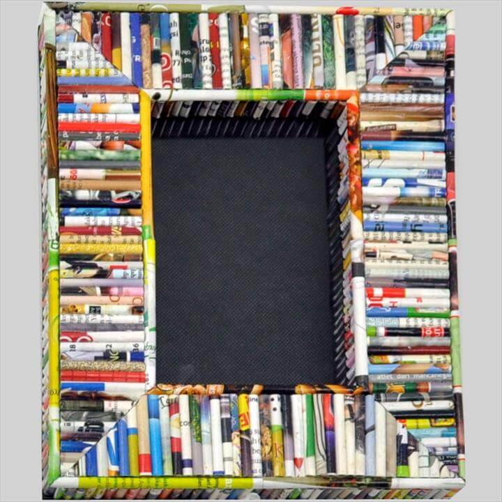 Recycled Paper Picture Frame