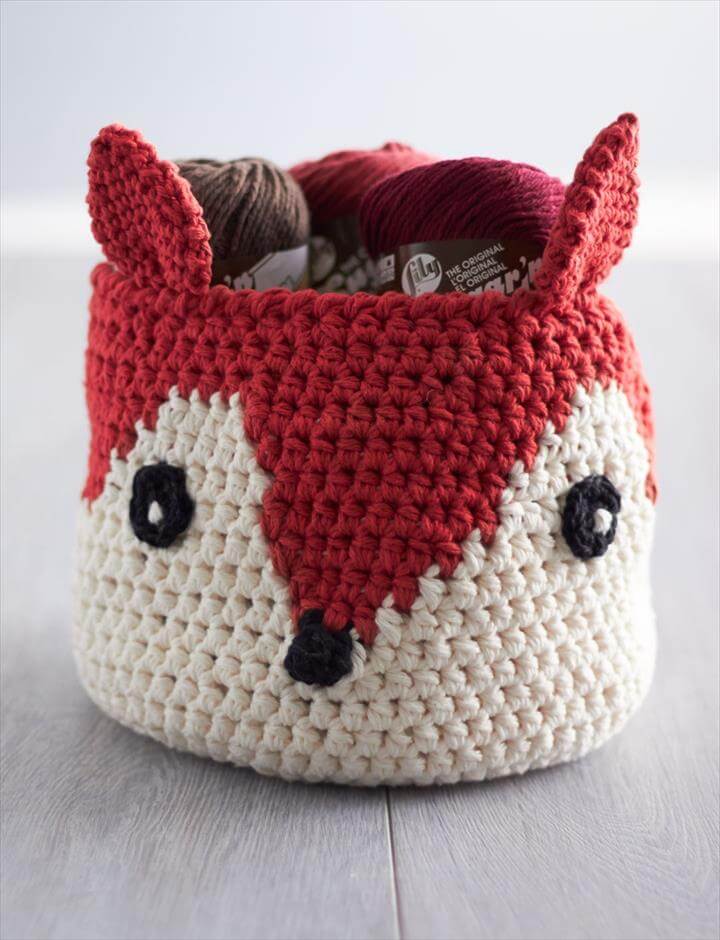 46 Free & Amazing Crochet Baskets For Storage | DIY to Make
