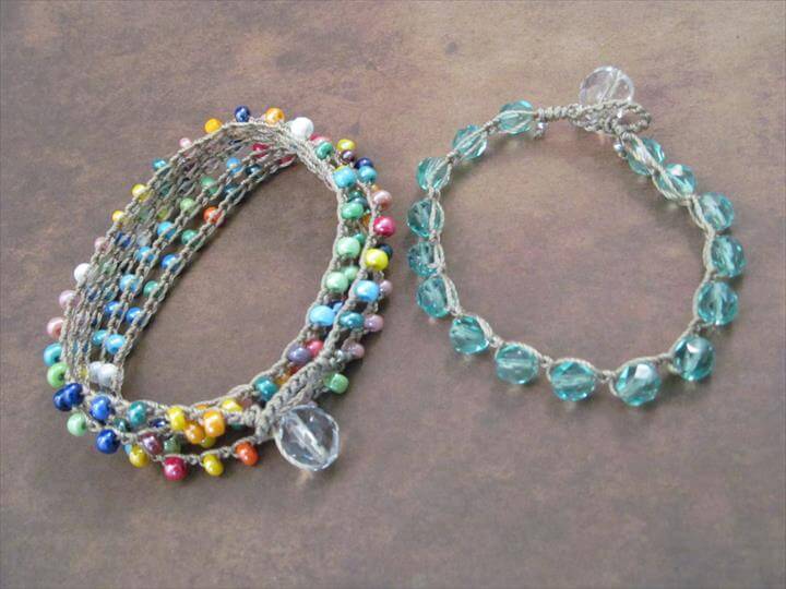 60 Eye-Catching Crochet Bracelet Tutorials | DIY to Make