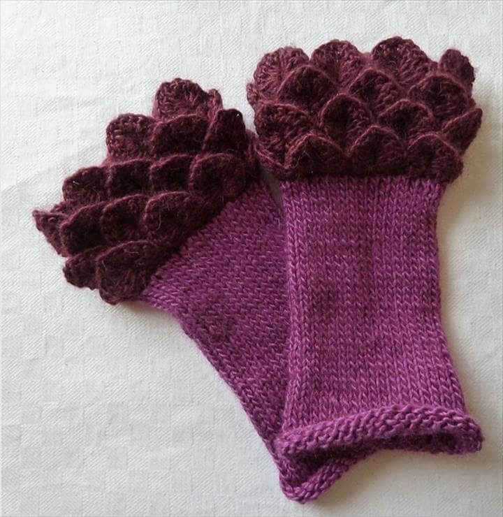 37 Awesome Basic Crochet Fingerless Armwarmers | DIY to Make