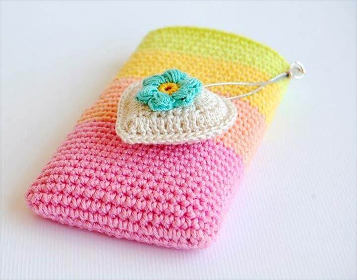 35 Adorable Crochet Mobile Phone Covers | DIY to Make