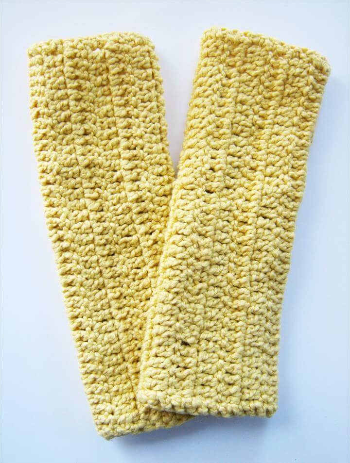 37 Awesome Basic Crochet Fingerless Armwarmers