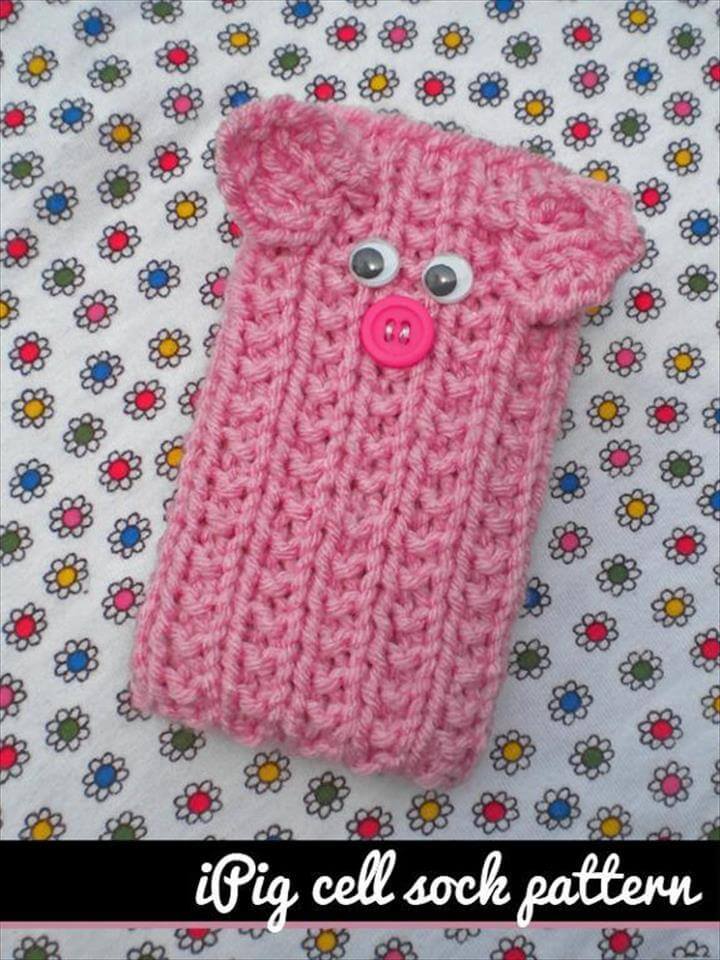 35 Adorable Crochet Mobile Phone Covers