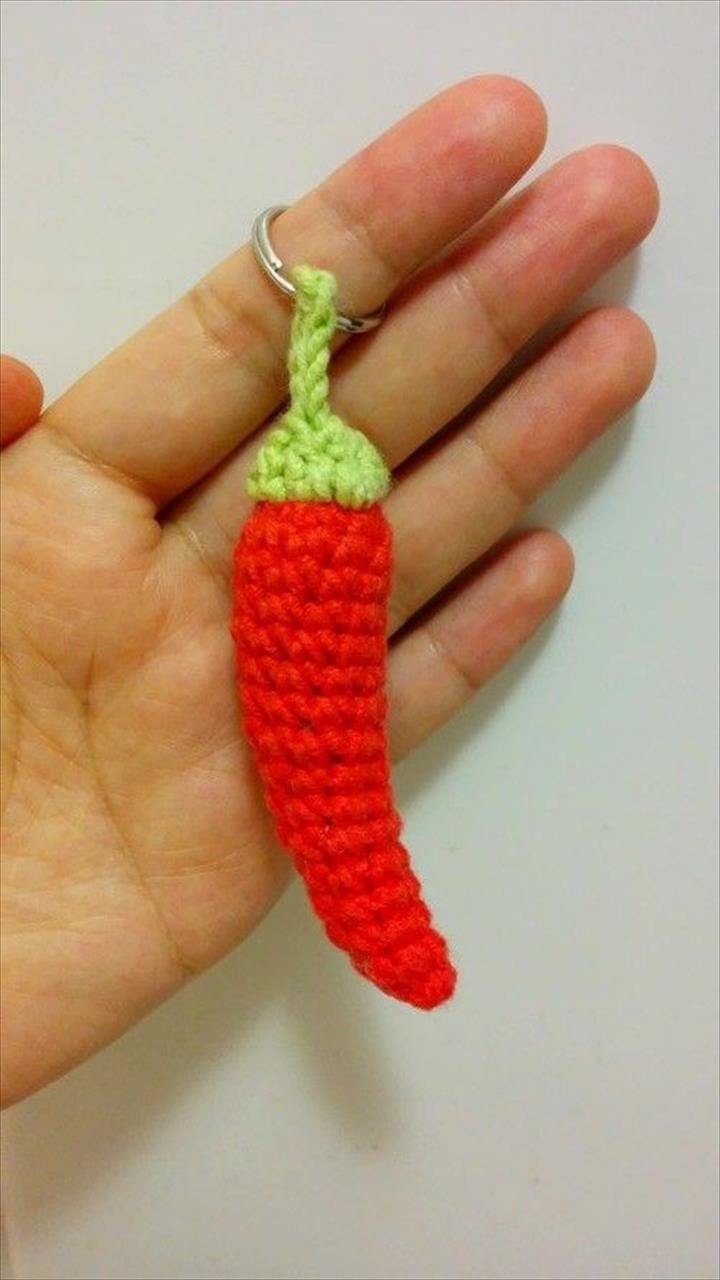 62 Easy Handmade Fun Crochet Pattern Keychains | DIY to Make