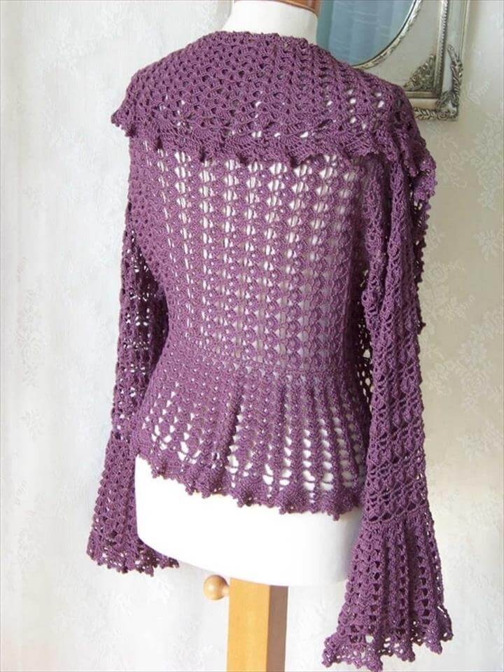 30 Easy To Make Crochet Simple Shrug Ideas | DIY to Make