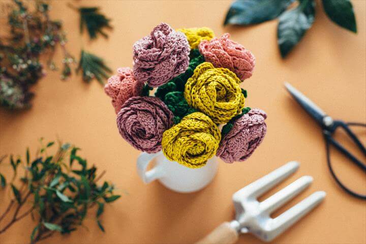 37 Flower Bouquet Crochet Pattern Free