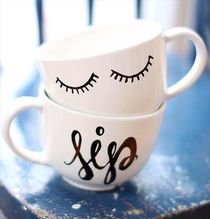 14 Handmade DIY Coffee Mug Design