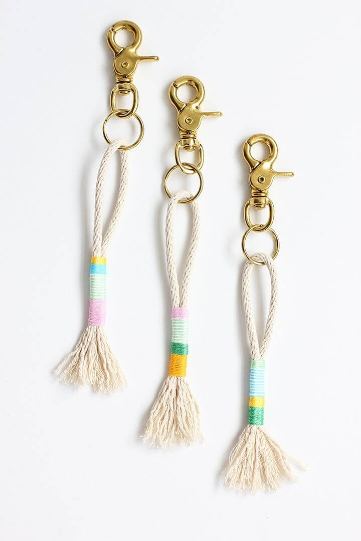 32 Gorgeous DIY Cheap Keychain Ideas