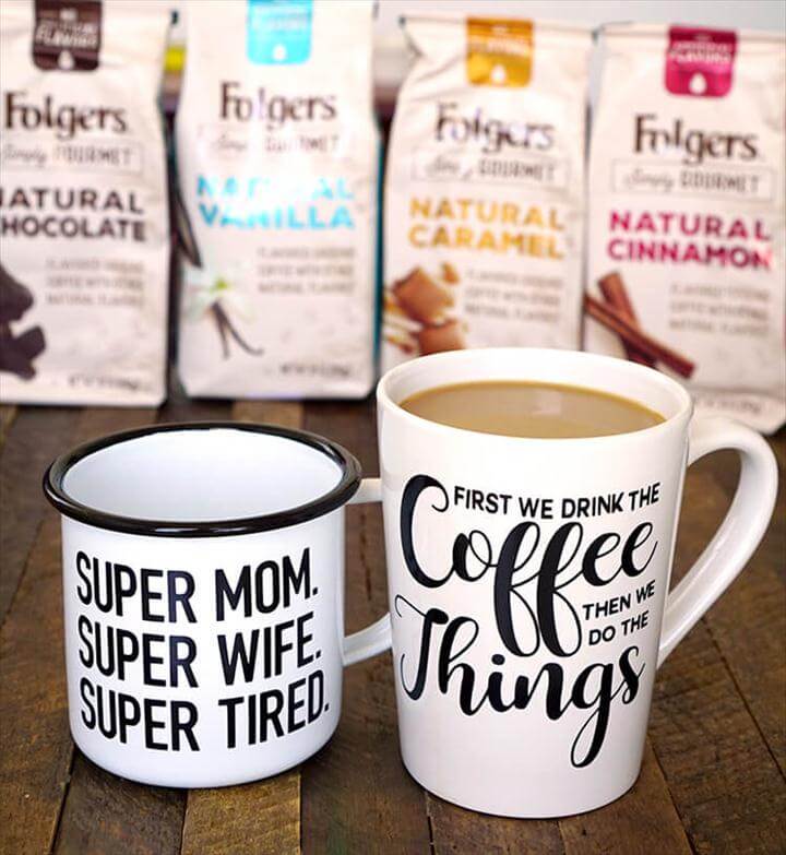 16 Delightful DIY Coffee Mugs For Morning