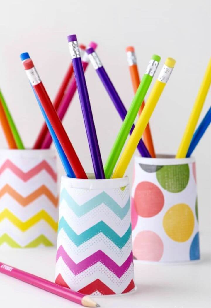 32 DIY Pencil Holder Best Craft Ideas DIY To Make