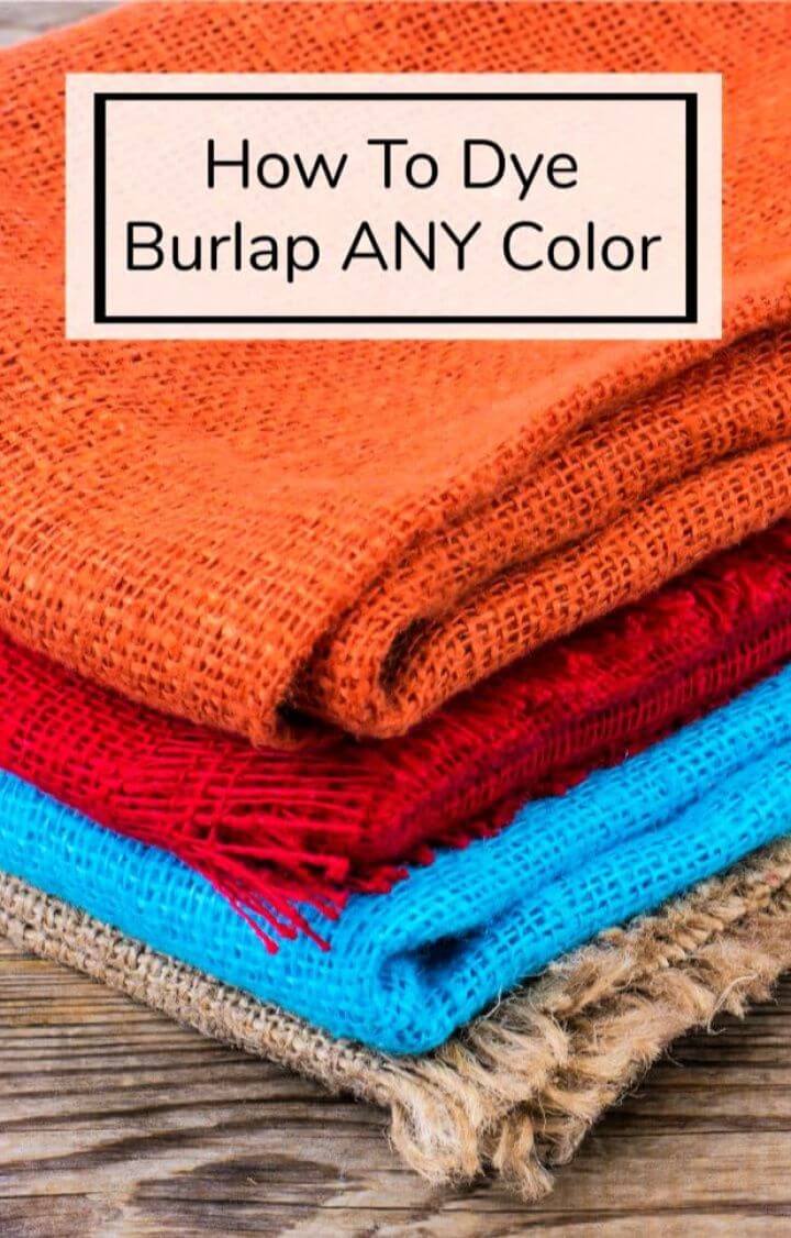 50 DIY Projects Made With Burlap - DIY Burlap Projects
