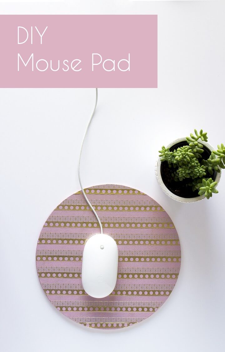 55 Adorable DIY Mouse Pads - How To Make Mouse Pad – DIY to Make