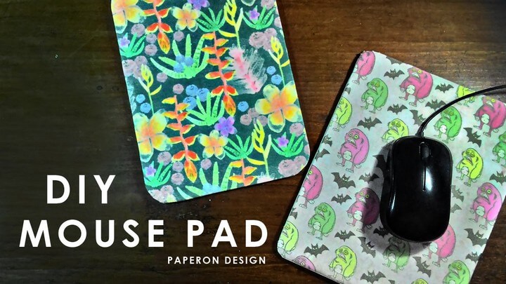 55 Adorable DIY Mouse Pads - How To Make Mouse Pad – DIY to Make