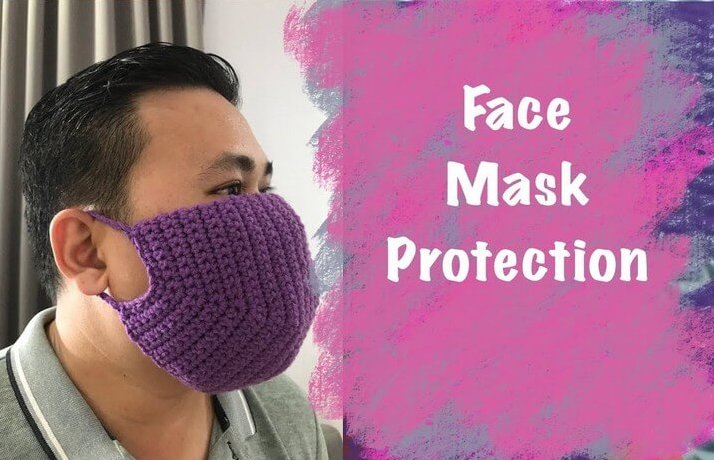 14 Free Crochet Face Mask Patterns For Beginners - DIY to Make