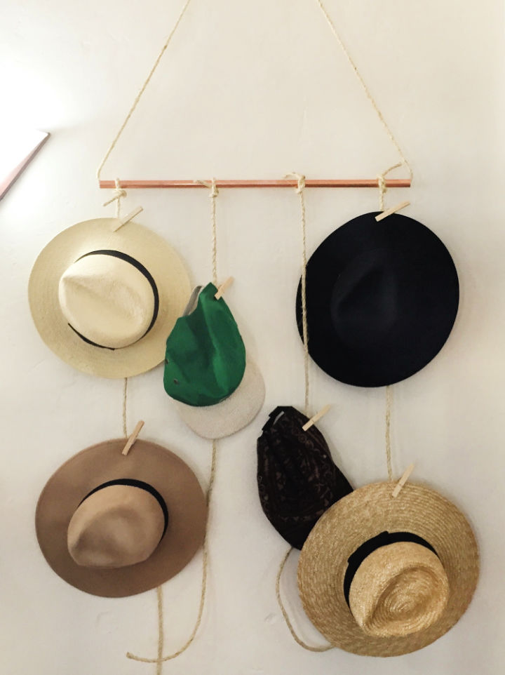 25 Best DIY Hat Rack Ideas To Your Organize Hats {2021 Updated}