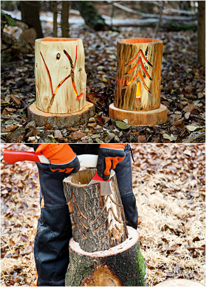 25 DIY Wood Log Projects and Craft Ideas in 2021