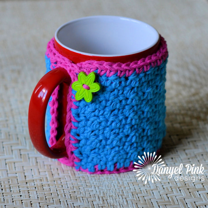 20 Free Crochet Cup Cozy Patterns | Crochet Mug Cozy {2021}