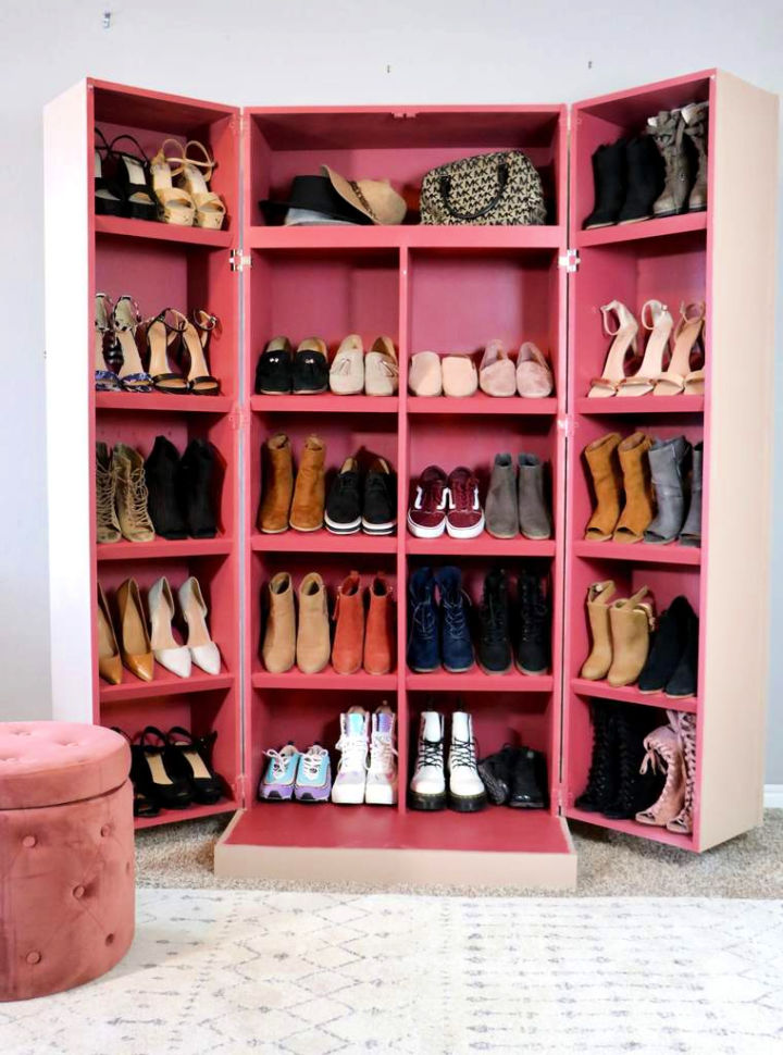 40 Best DIY Shoe Rack Ideas and Plans {2021 Updated}