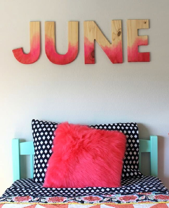 15 Ideas To Make Decorative Letters | DIY Wooden Letter {2021}