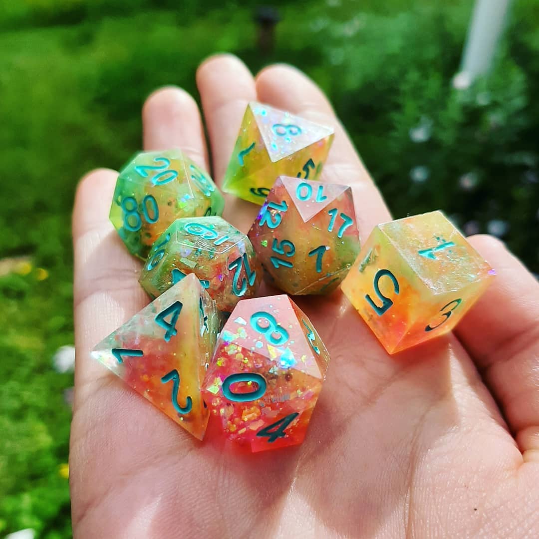 How to Make Your Own Resin Dice - DIY to Make